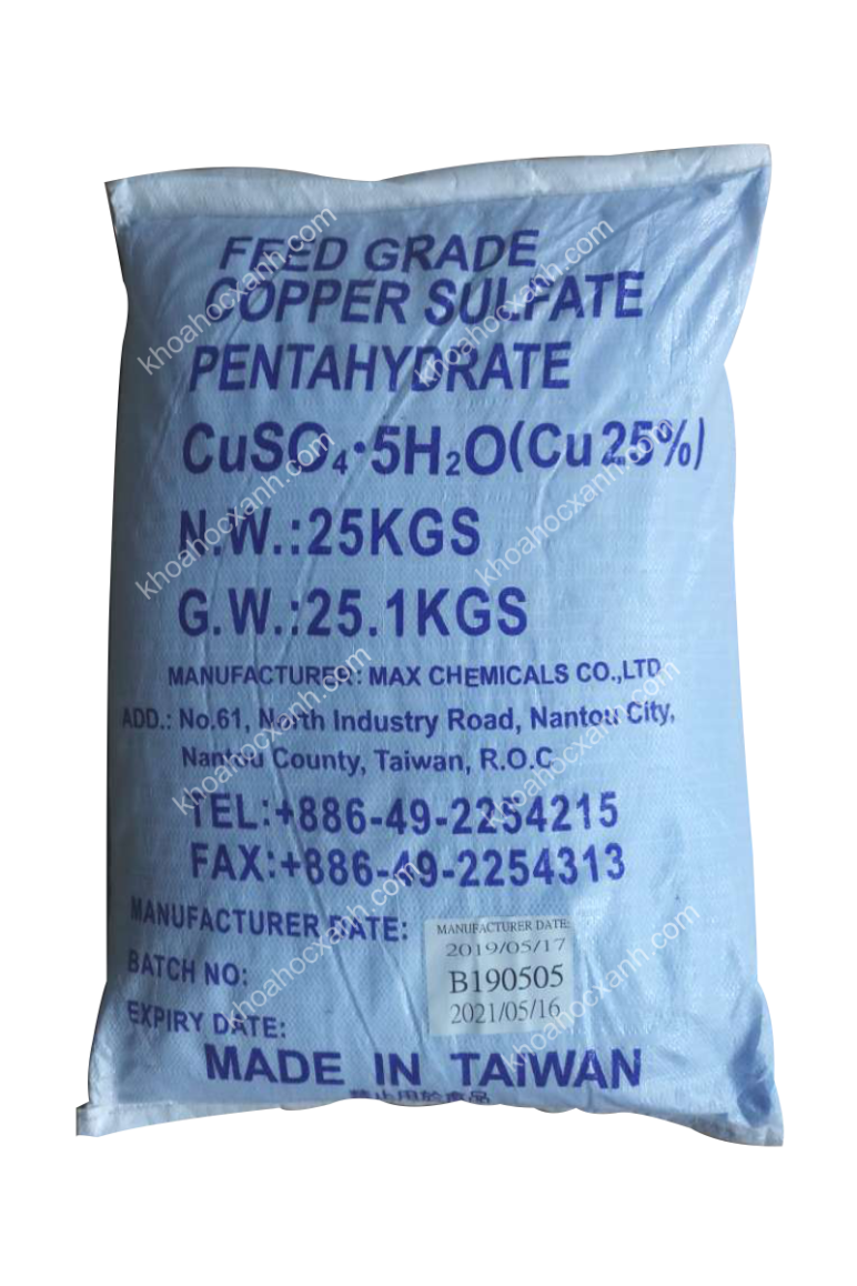 COPPER SULFATE – Đồng sulfate | Khoa Học Xanh